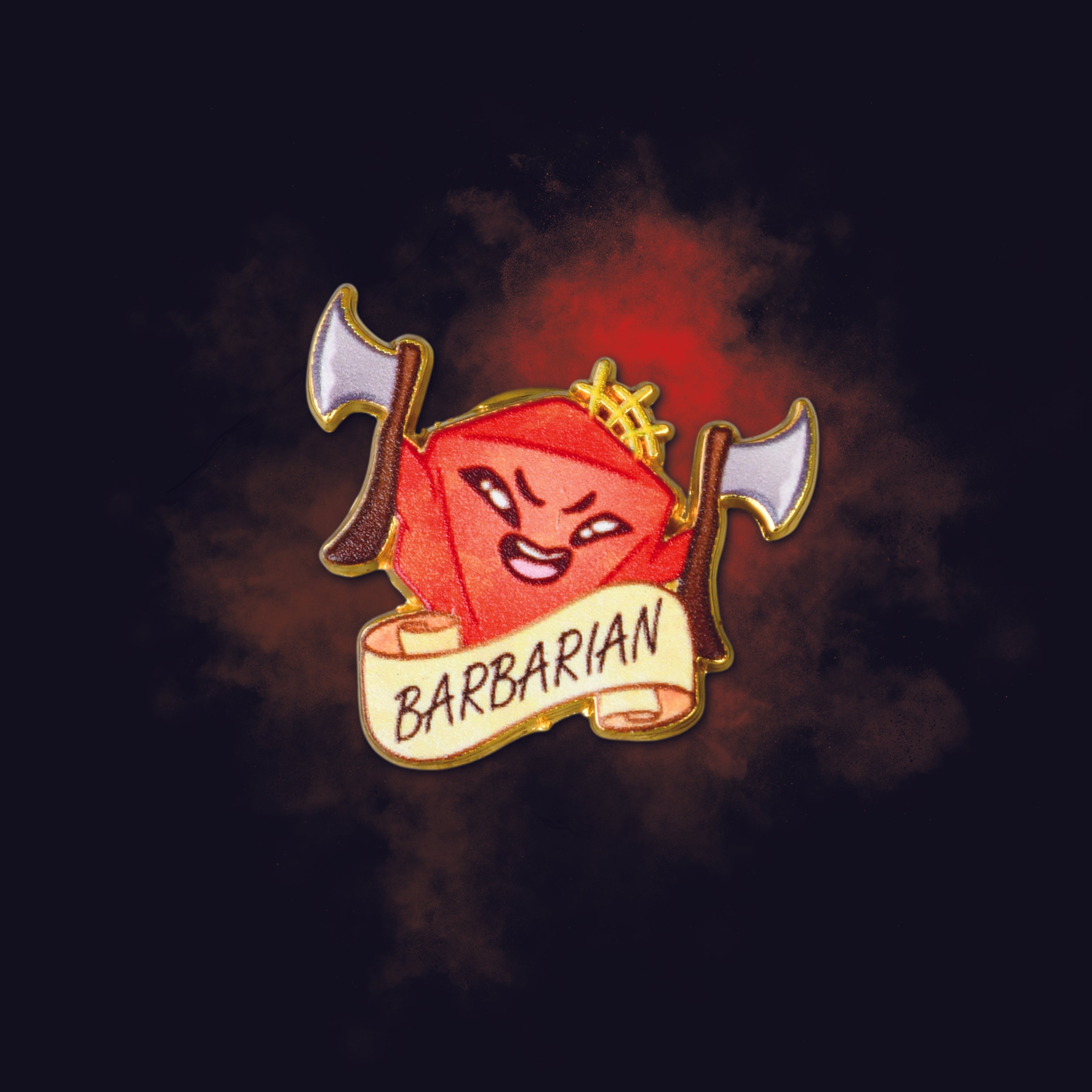 Barbarian Class Pin – TopDeck.gg Shop