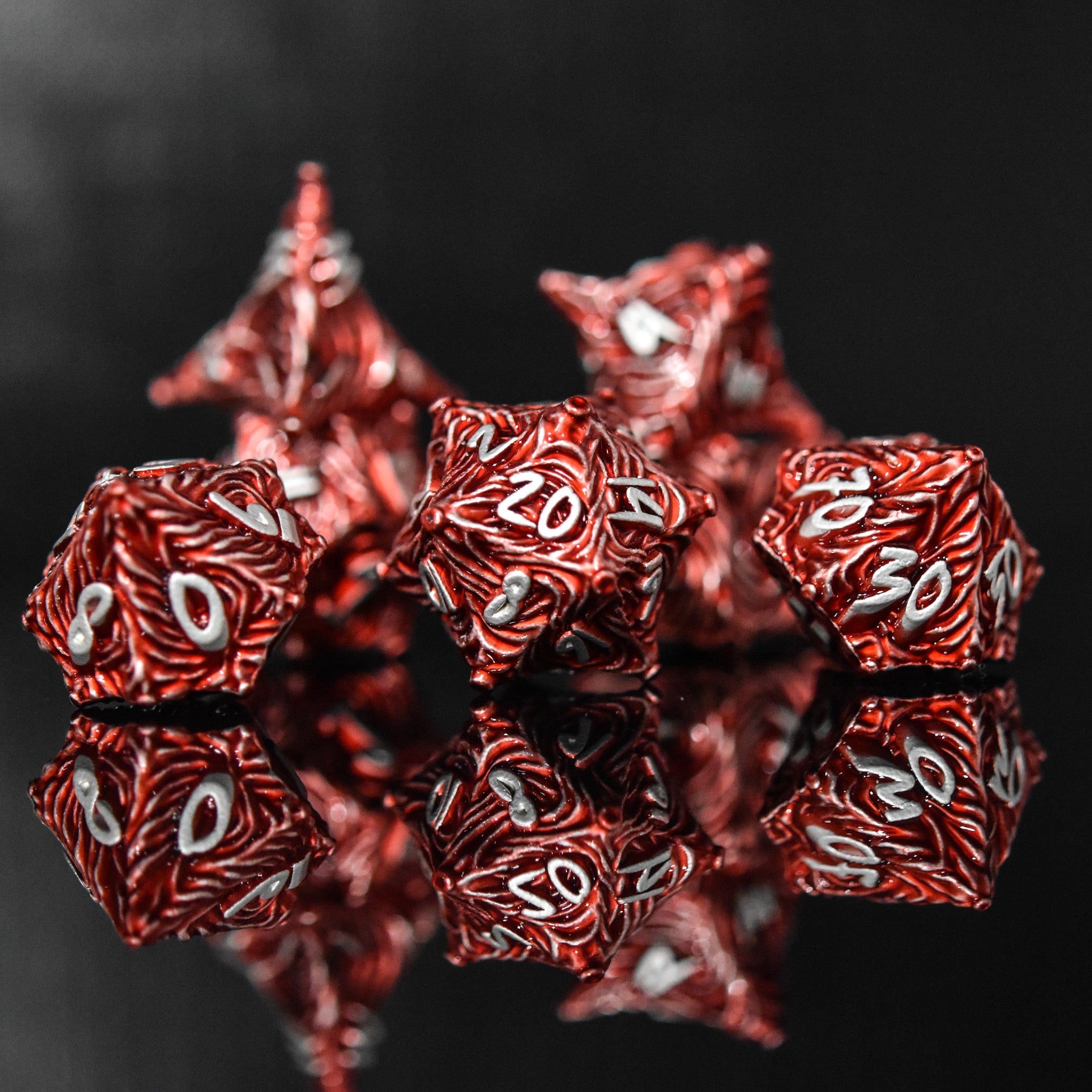 Vortex Warp Metal Dice Set - Red – TopDeck.gg Shop